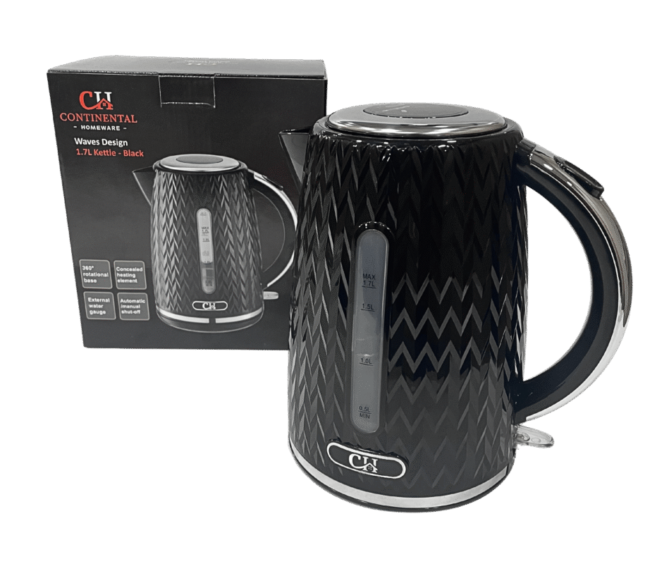 ELECTRIC KETTLE 1.7L WAVE DESIGN - Trends Day to Day